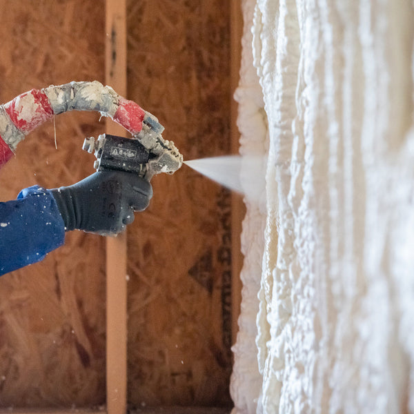 Foam Board And Drywall To Concrete