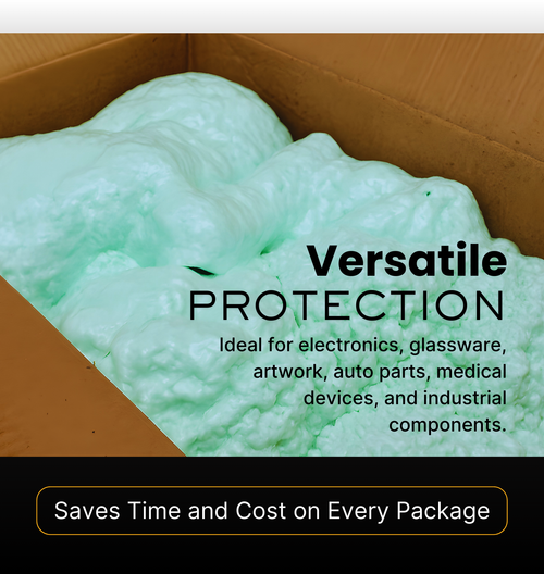 Expanding Packaging Foam Kit 2-Part Foam Packaging System with No Equi